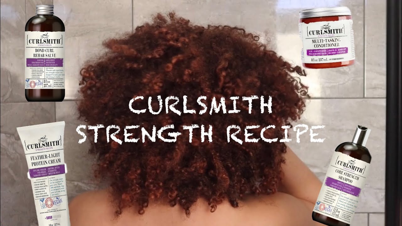CURLSMITH STRENGTH RECIPE | REVIEW & DEMO - YouTube