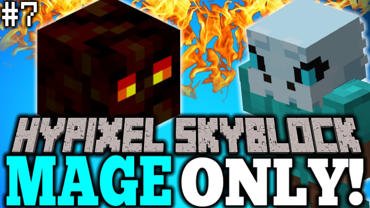 [7] MAGMA CUBE MADNESS! - MAGE ONLY Hypixel Skyblock - YouTube