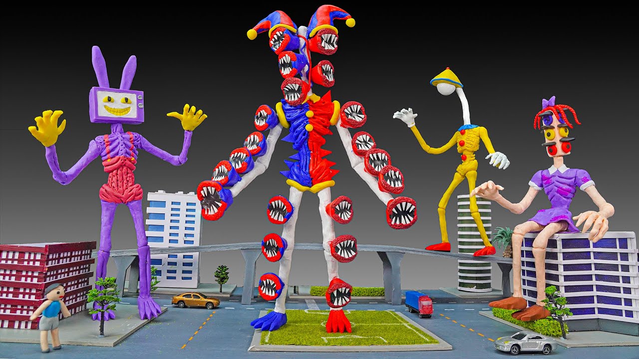 😱 All SIREN HEAD became THE AMAZING DIGITAL CIRCUS Character - Trevor ...