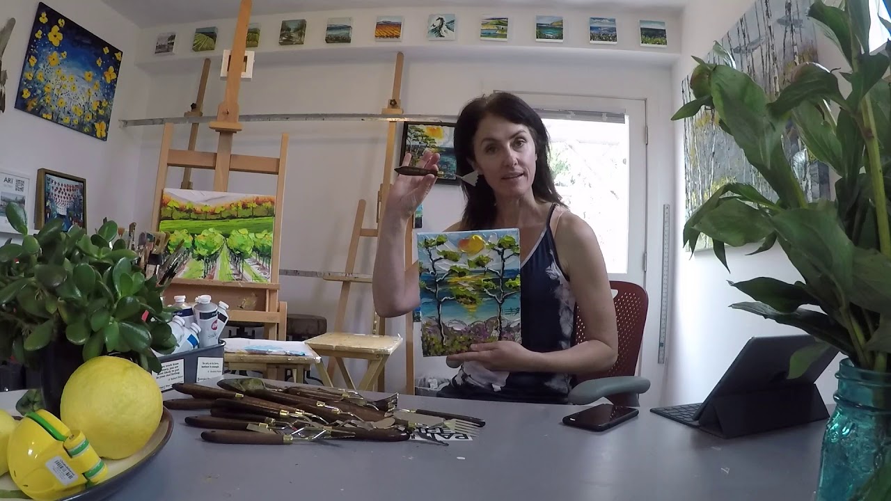 Lisa Elley Art Studio Introduction - YouTube