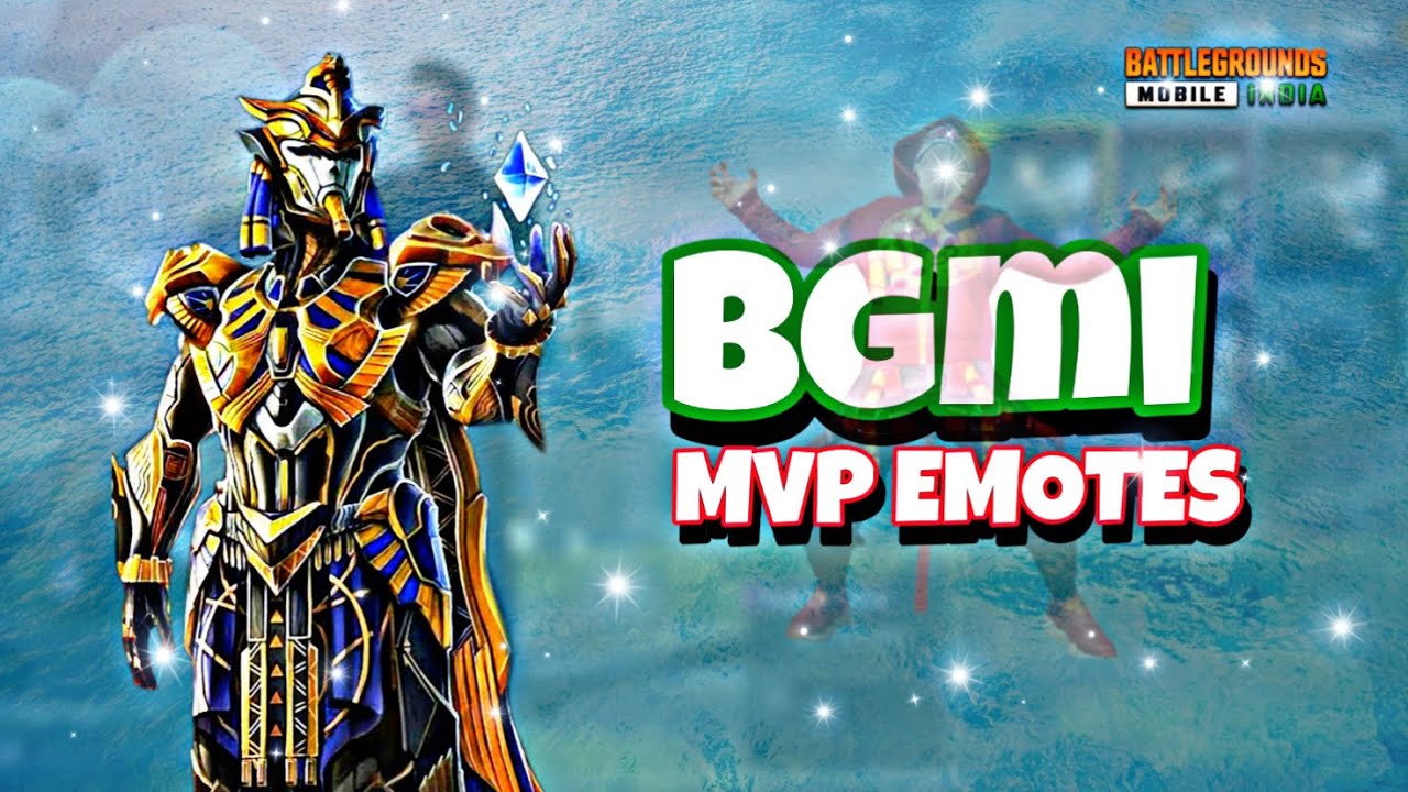 Which one emote you are using? || MVP Emotes of BGMI || #bgmi # ...