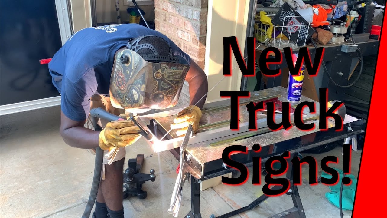 New Trailer Hitch and Truck Signs! - YouTube