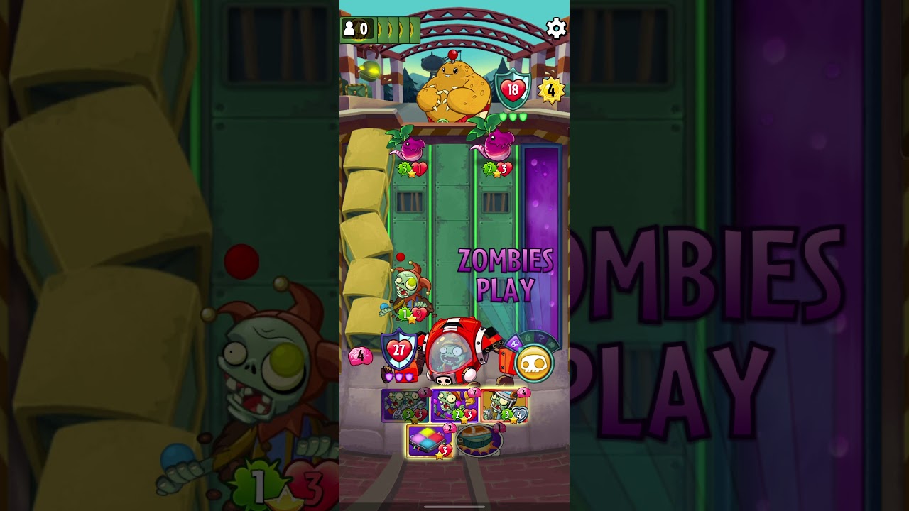 Pvz Heroes - Z-Mech vs Spudow - YouTube