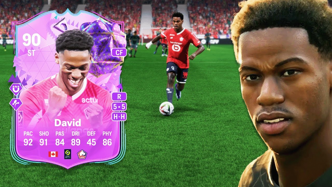CANADIAN R9! 90 ULTIMATE BIRTHDAY DAVID IS A BEAST IN EA FC 24!! - YouTube