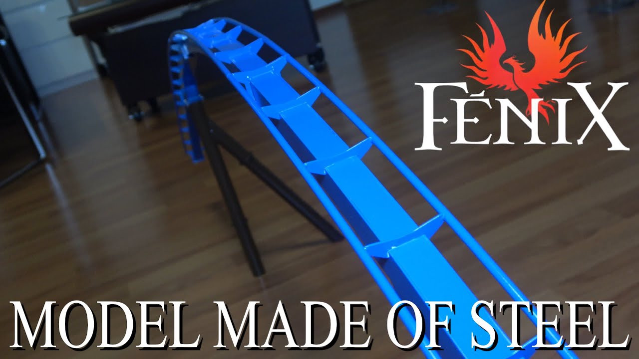 Fenix model track - Made of steel - B&M Wing Coaster - Cinematic - YouTube