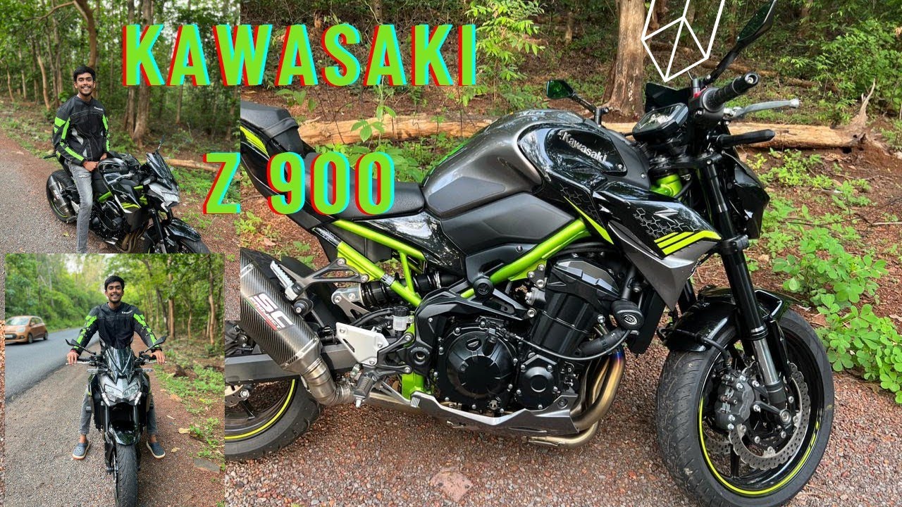 Delivery of new superbike KAWASAKI NINJA Z900 - YouTube