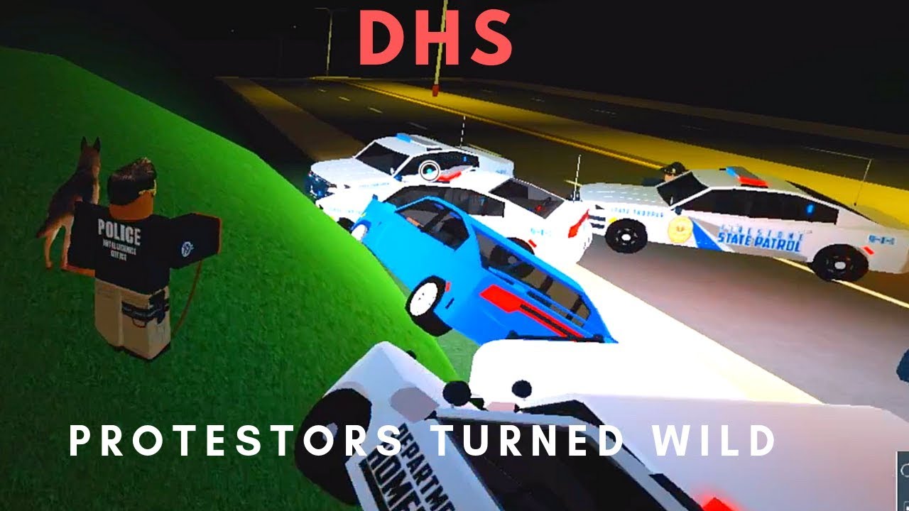 ROBLOX | Firestone DHS, Protestors Turned Wild - YouTube