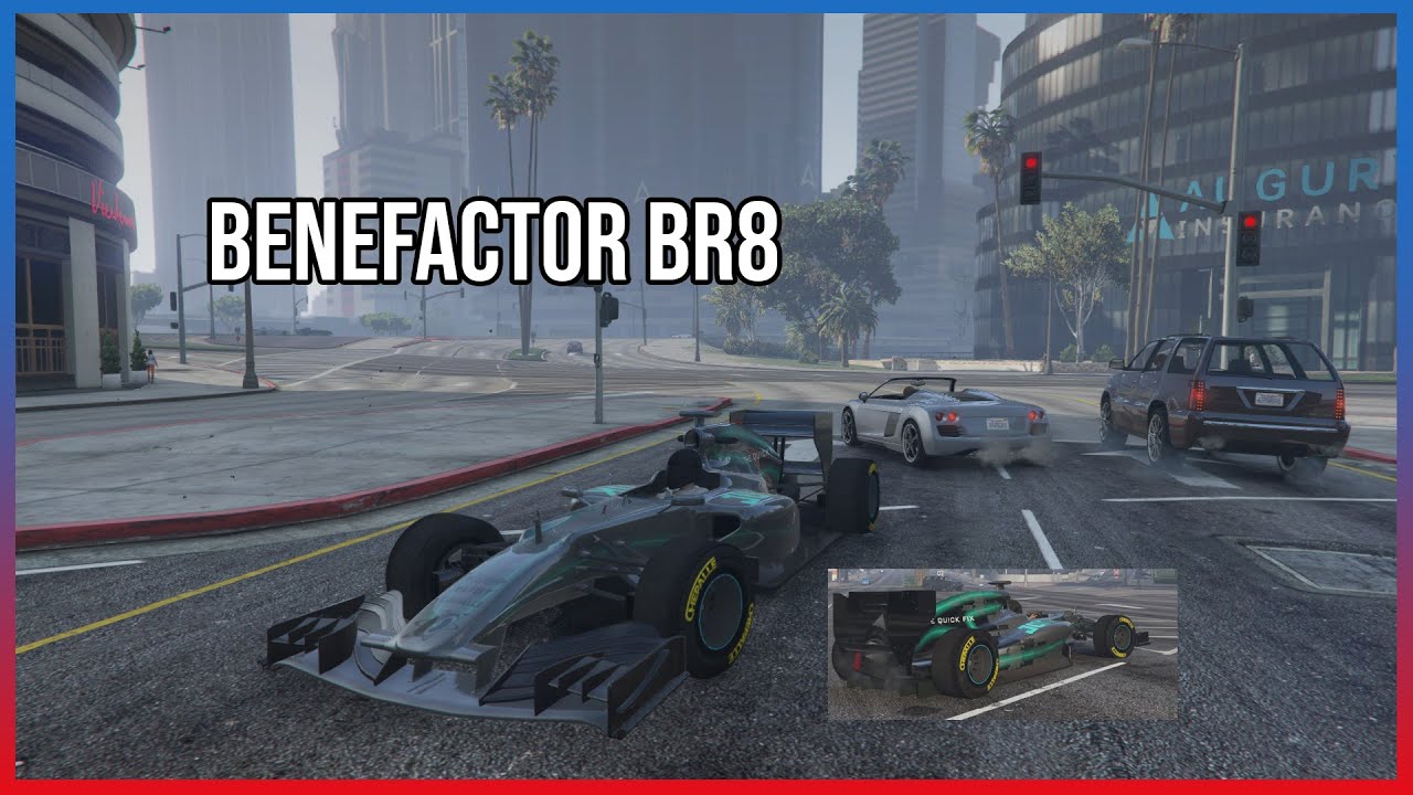 BENEFACTOR BR8 - Summer update TUNING AND TEST DRIVE F1 CAR - GTA ...