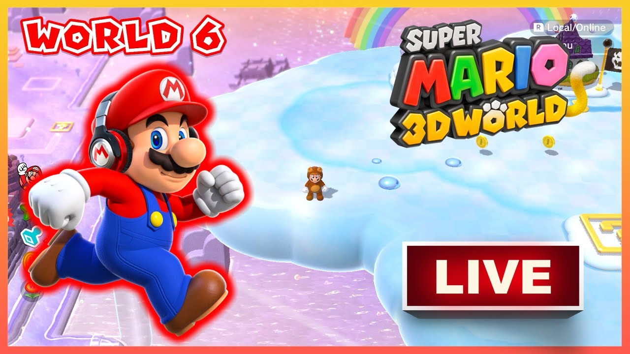 Super Mario 3D World Live - YouTube