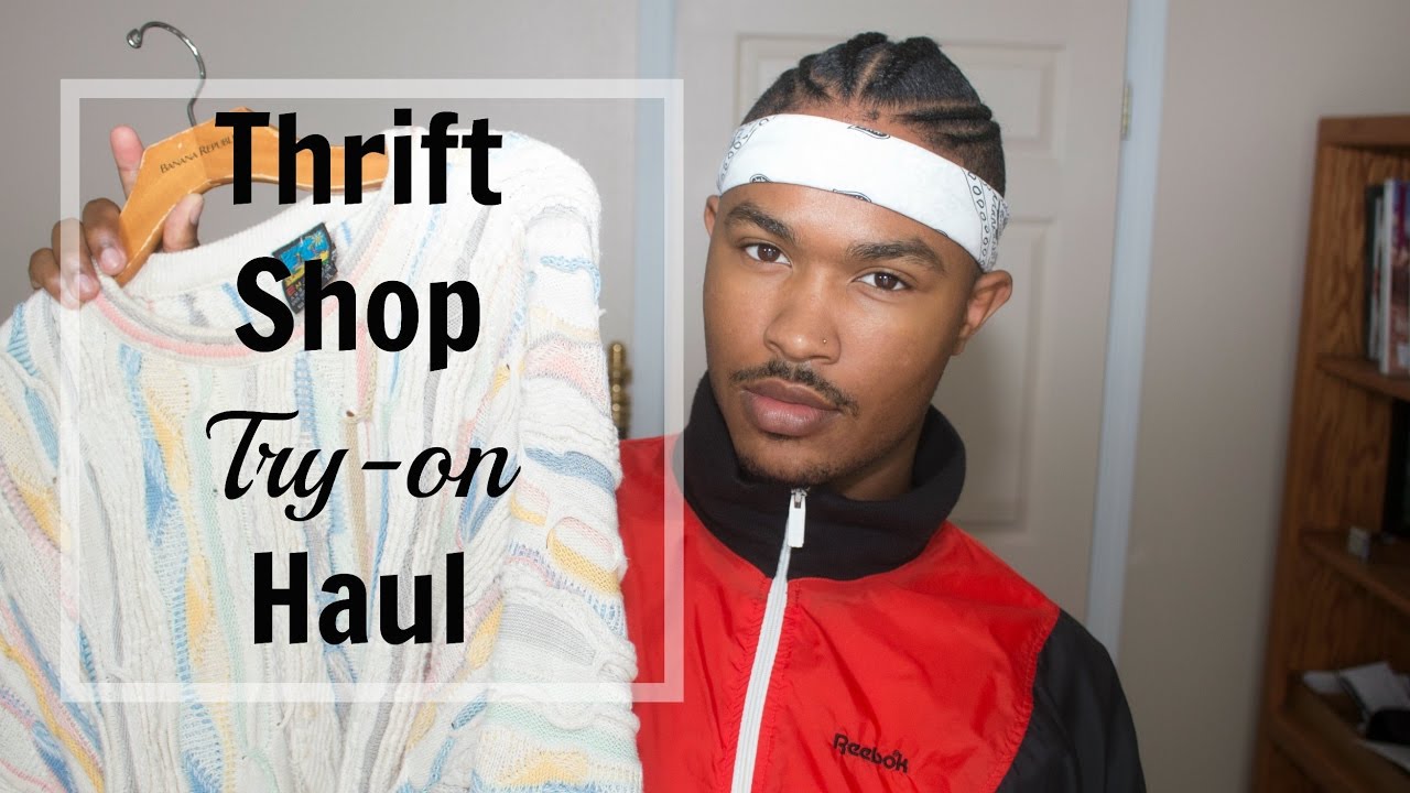 Men's Fashion: THRIFT SHOP TRY-ON HAUL - Goodwill | TheFashionNewb ...