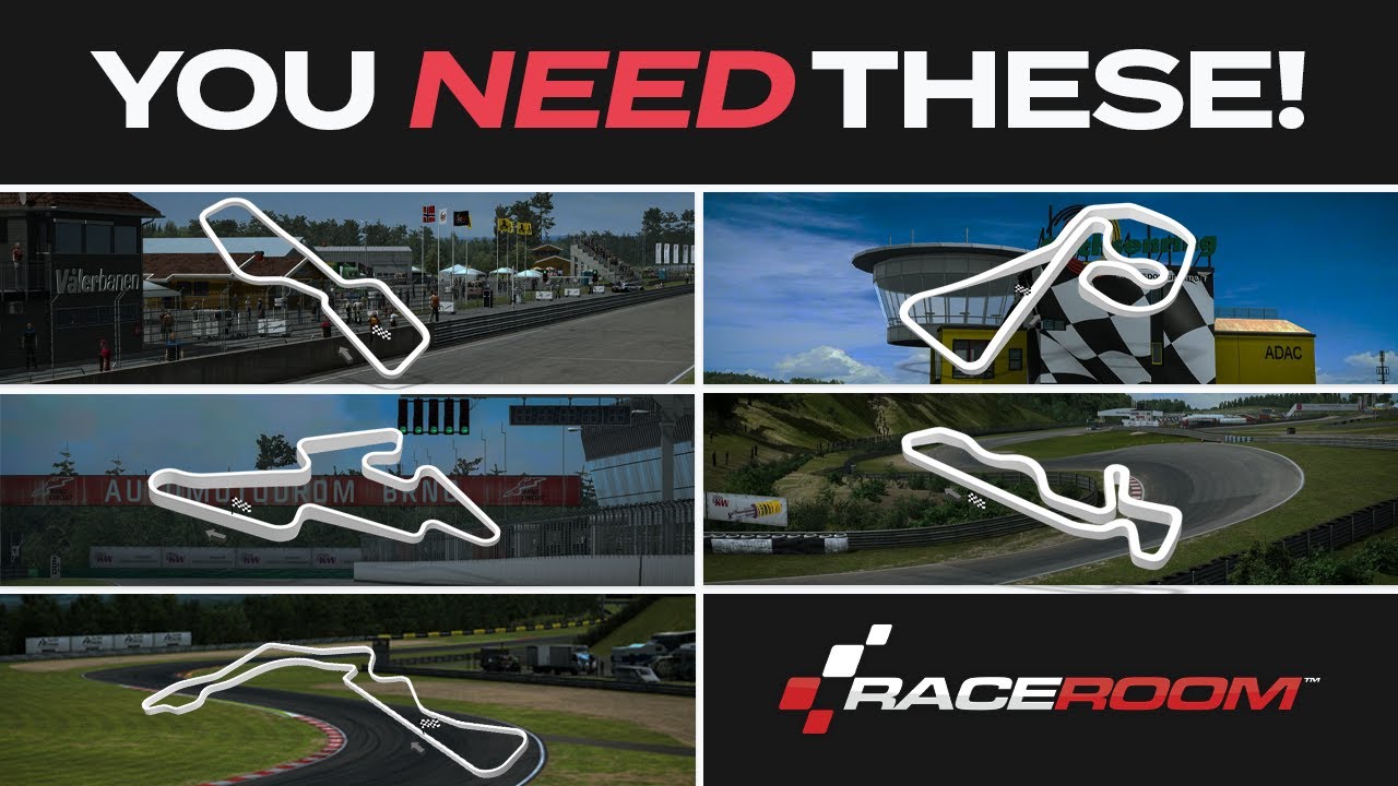 RaceRoom - The 5 Tracks You NEED To Get [ They're not the ones you may ...