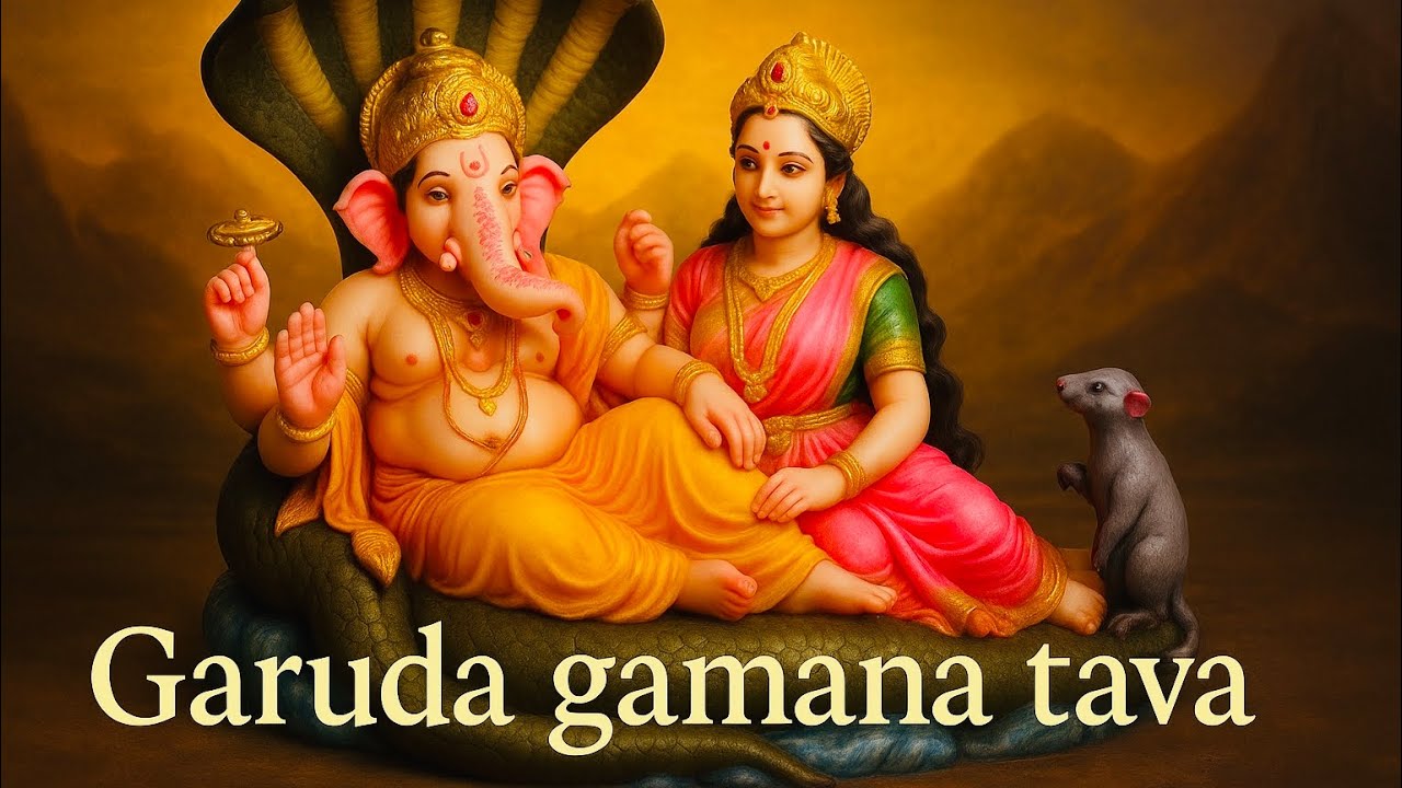 🔱 Garuda Gamana Tava | Unseen Ganapathi as Vishnumurthy Avatar 🔱 # ...