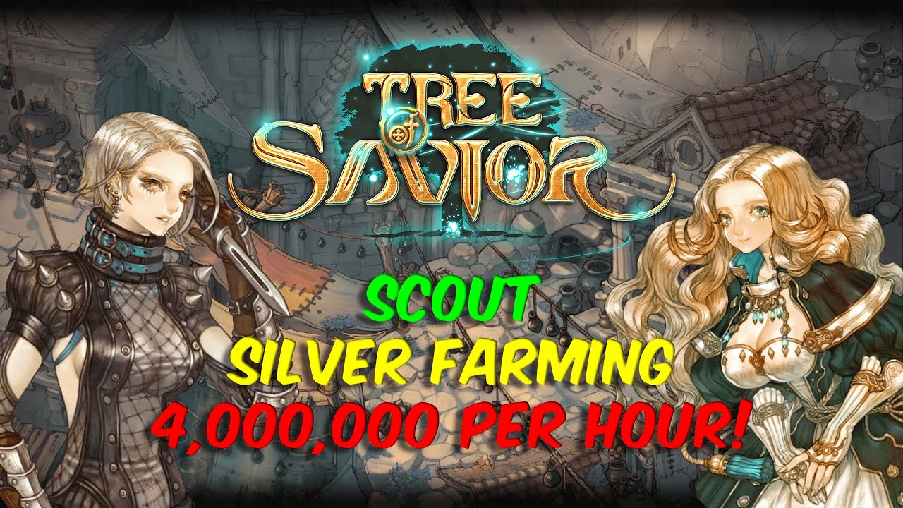 TOS – Tree of Savior – Scout – Silver Farming Guide - YouTube
