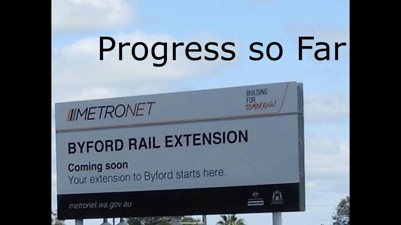 Armadale road rail crossing Byford extension 18 8 23 - YouTube