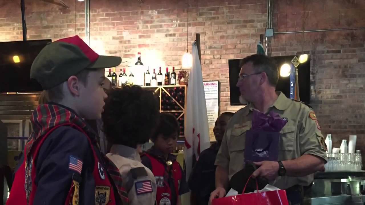 Cub Scout Pack 85 2015 Blue & Gold Crossover Ceremony - YouTube