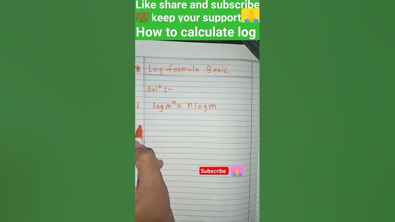 how to calculate log | log kaise nikale| #education #maths #physics #12thstandard #alakhpandey ...