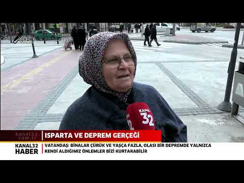 ISPARTA VE DEPREM GERÇEĞİ