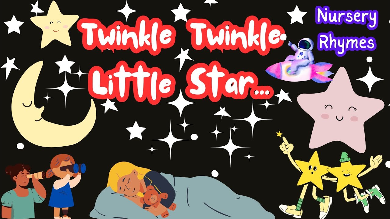 Twinkle Twinkle Little Star Nursery Rhymes for kids | Childrens ...