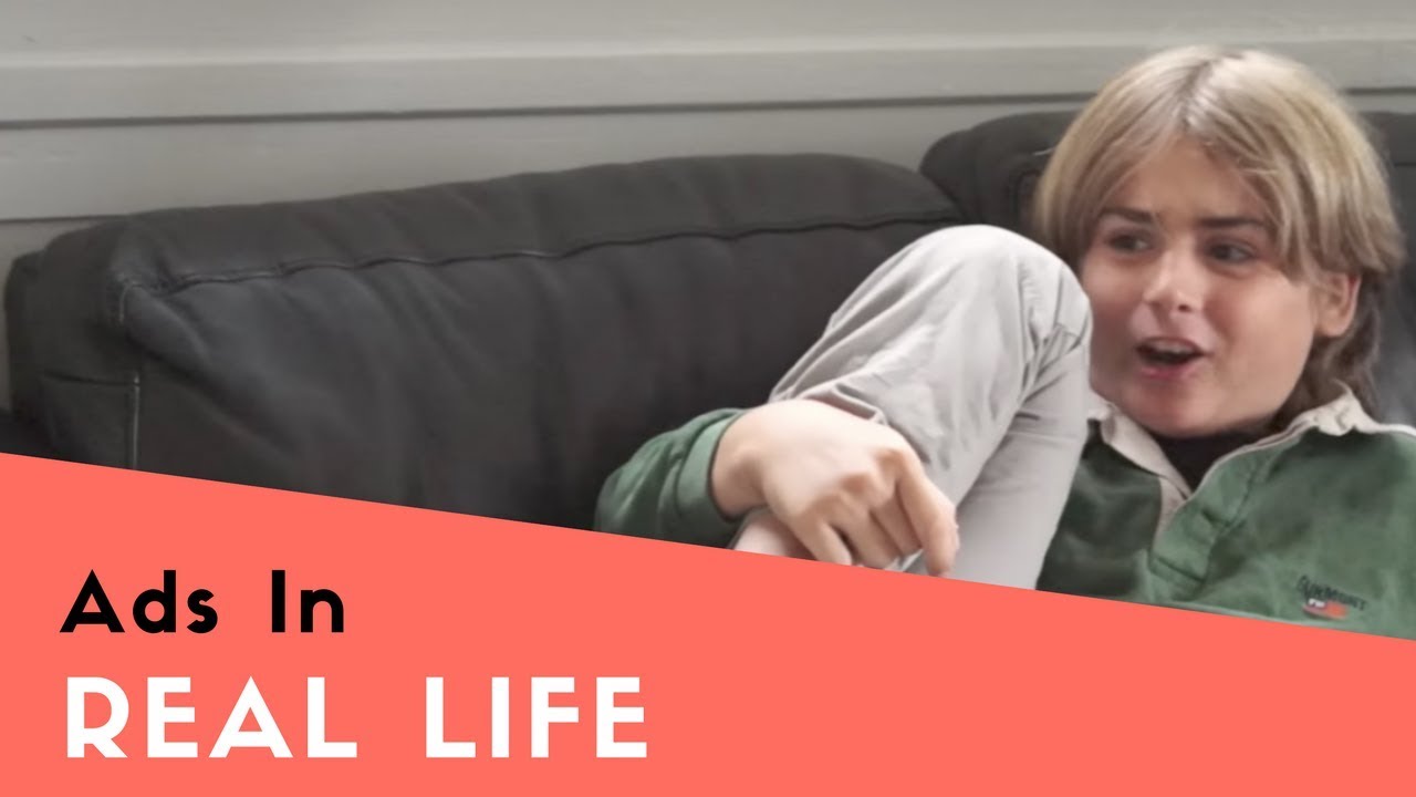 ADS IN REAL LIFE - YouTube