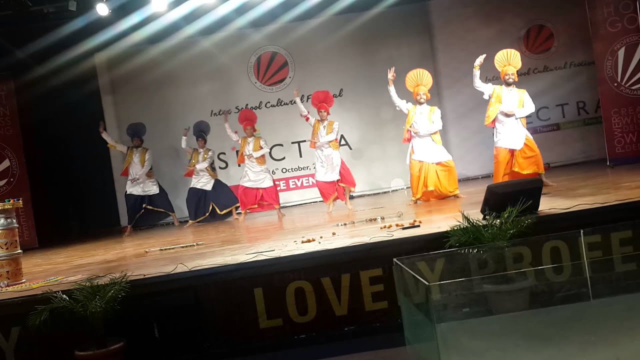 LPU DE Nakodar Bhangra team.. - YouTube