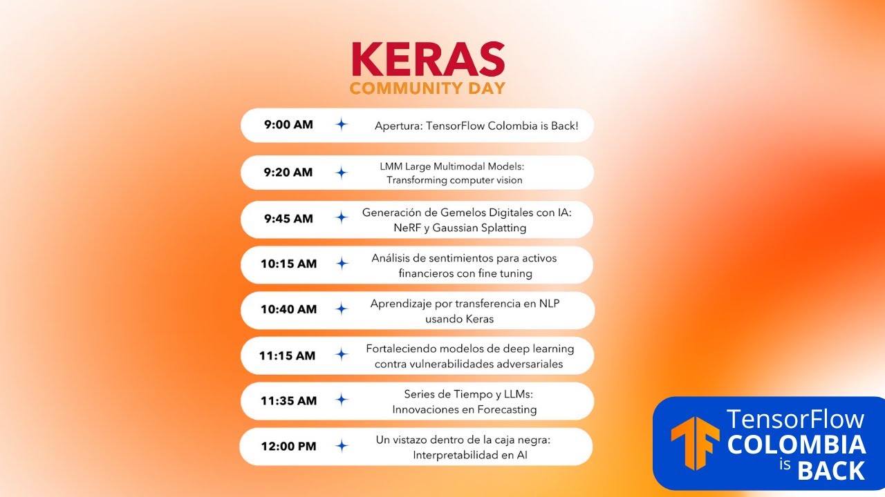 Keras Comunity Day Youtube