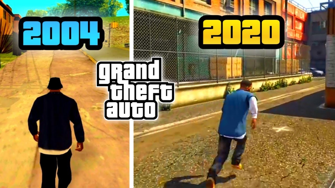 The Evolution Of Grand Theft Auto 1997 - 2020 ll 1080p60 - YouTube