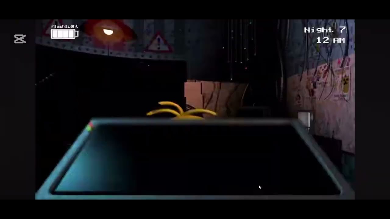 FNAF 2 Toy Chica Game over screen Arkham Knight Style - YouTube