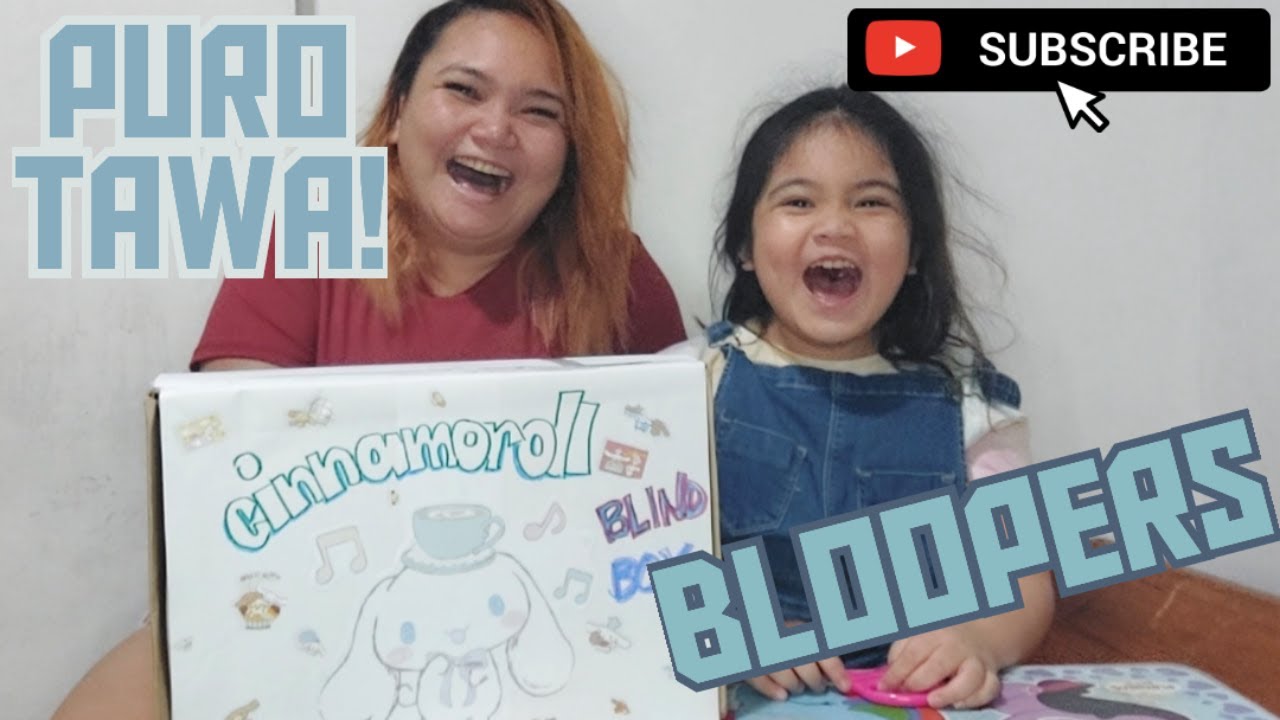 BTS Cinnamoroll Blind Box Bloopers | Mhietze and Hayley vlogs - YouTube