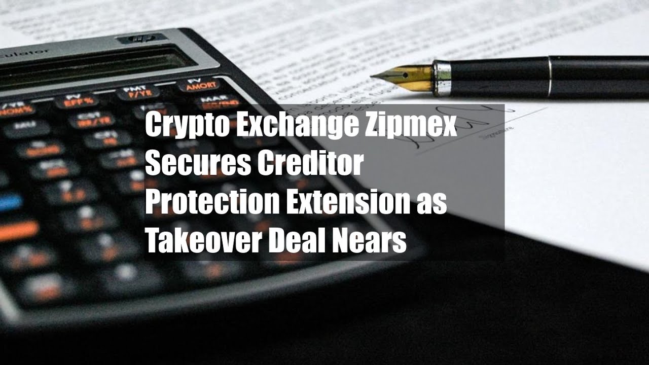 Crypto Exchange Zipmex Secures Creditor Protection Extension as Takeover Deal Nears - YouTube