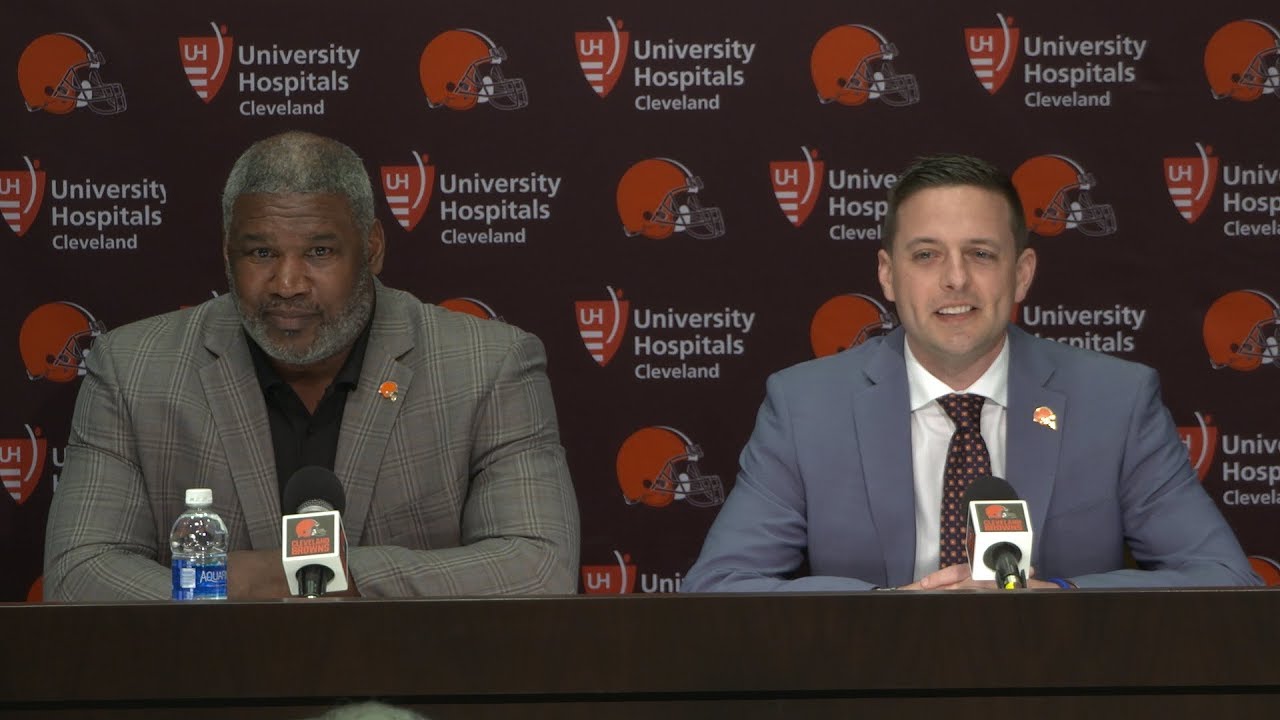 Eliot Wolf & Alonzo Highsmith Draft Day 2 Press Conference | Cleveland ...