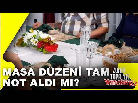 Şık Sofralar ve Dikkat Çeken Masa Düzenleri | Zuhal Topal'la Yemekteyiz