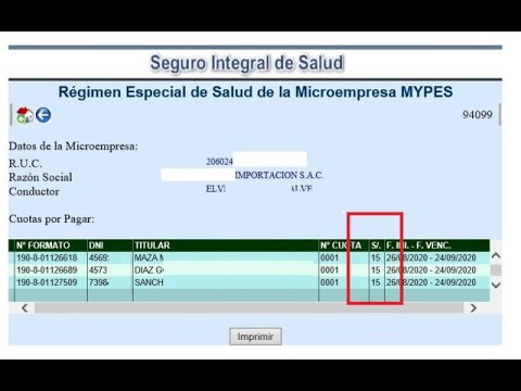 INSCRIPCIÓN DE TRABAJADORES AL SIS MICROEMPRESA
