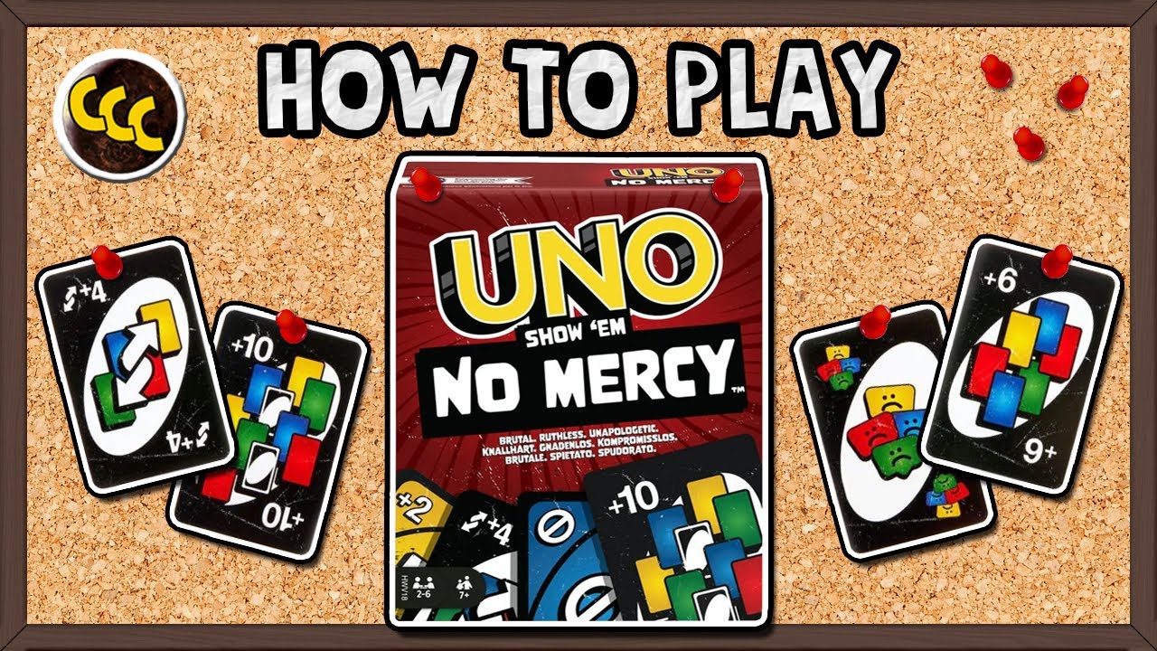 How to Play UNO: NO MERCY | A Brutal Take on UNO - YouTube