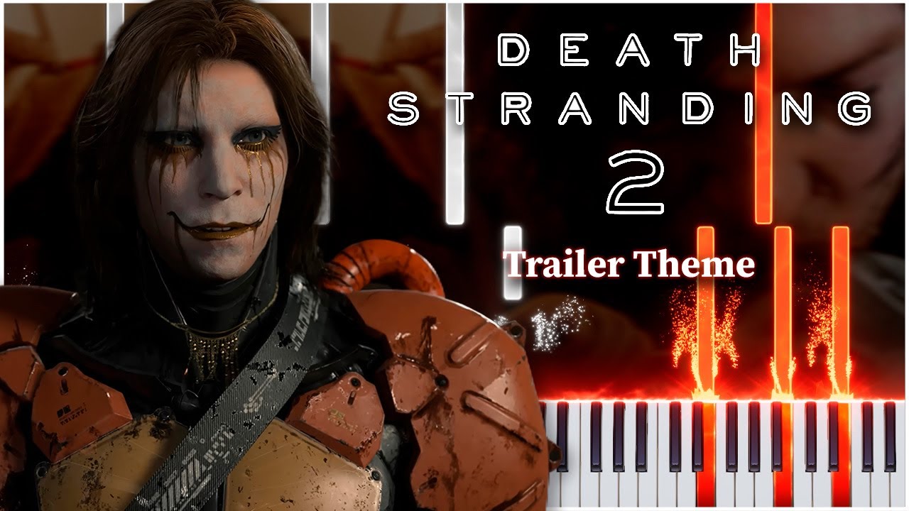 Trailer Theme Death Stranding 2 【 Piano Tutorial 】 Youtube