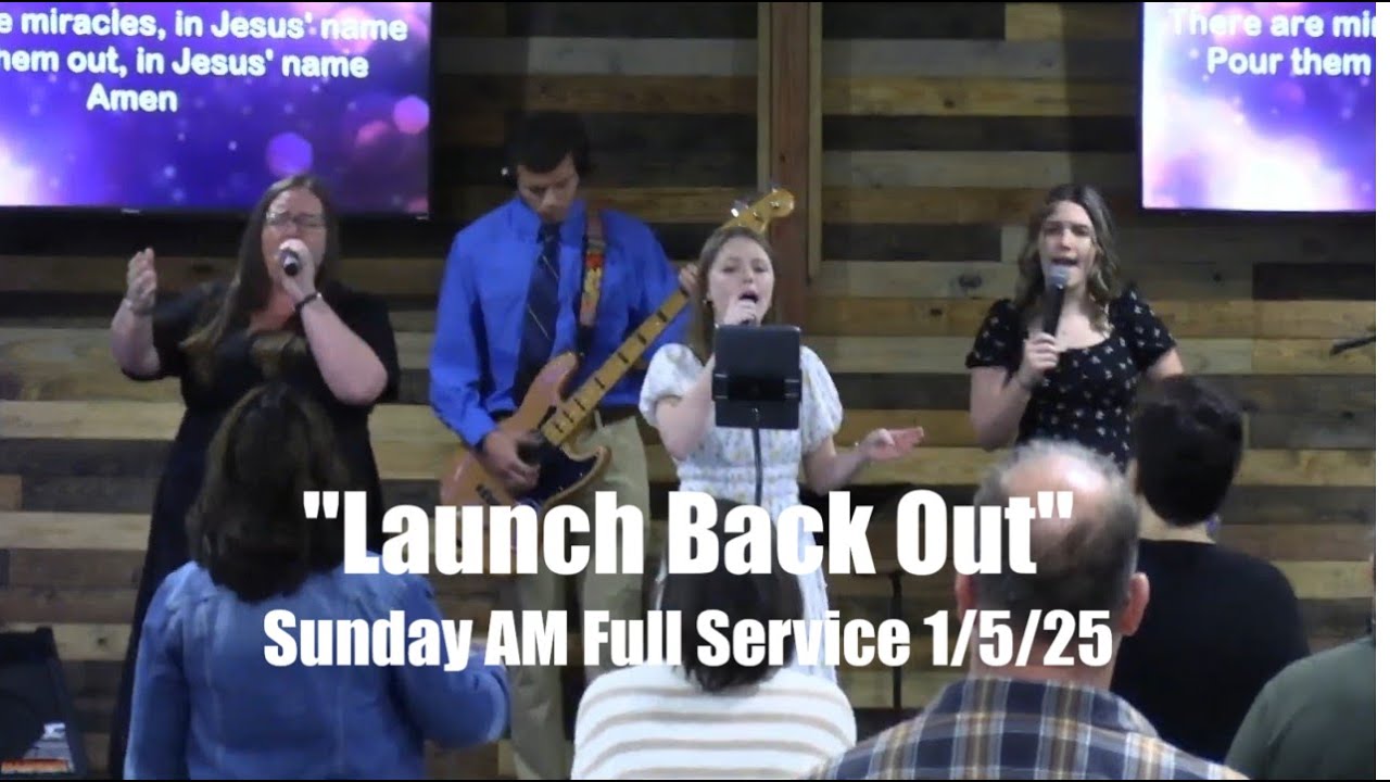 "Launch Back Out" | Hope Church Chiefland | Sunday Morning Service Live 1/5/25 - YouTube