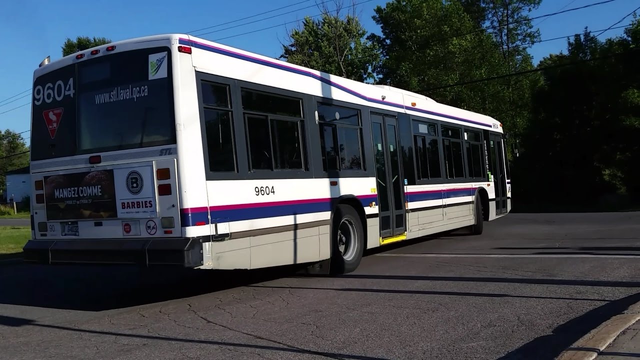 Ride on STL 9604 1st gen LFS in Laval QC - YouTube
