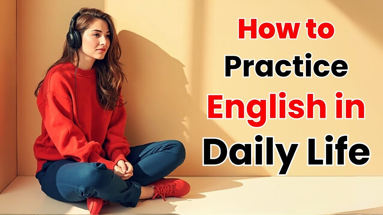 How to Practice English in Daily Life | Everyday English Practice ...