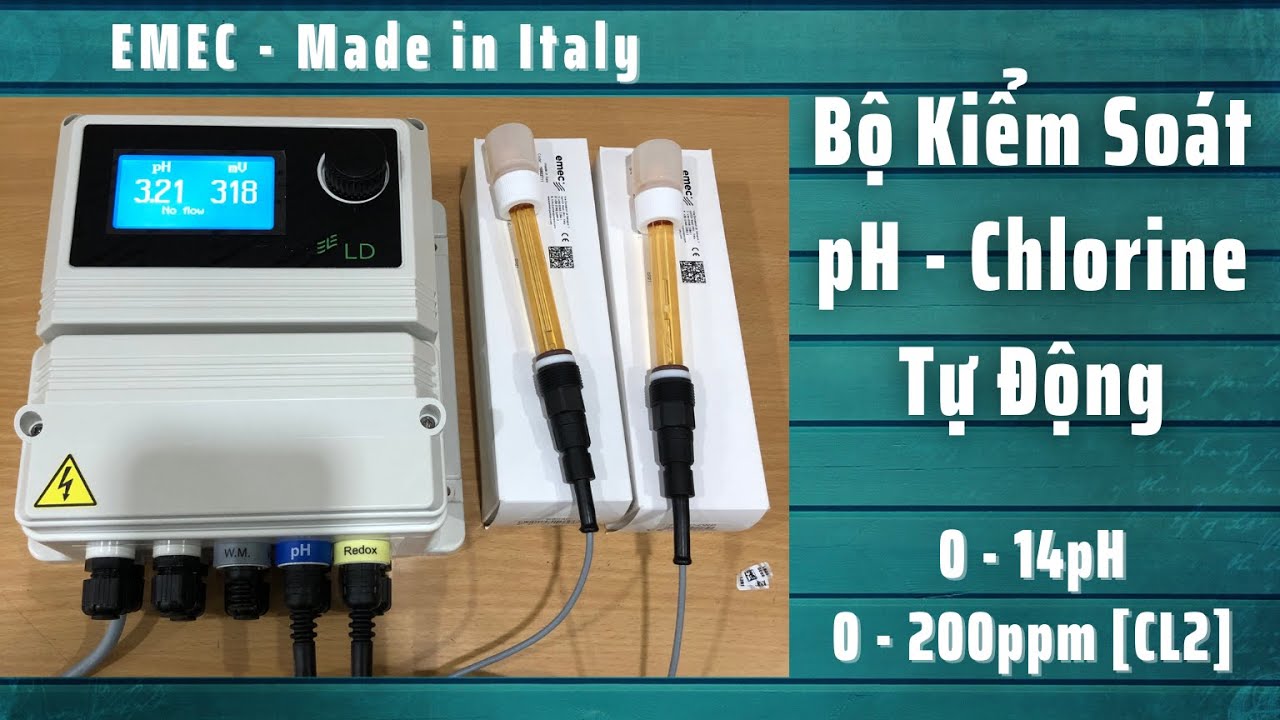 Bộ Đo và Kiểm Soát Tự Động Nồng Độ pH, ORP, Chlorine Trong Nước LDSPH/LDSCL/LDSCD #Emec - YouTube