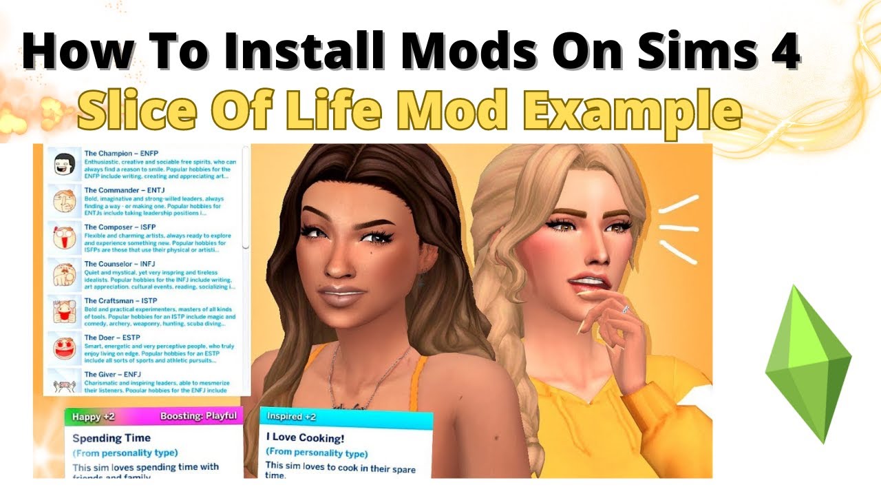 How To Install The Slice Of Life Mod For Sims 4 2023 YouTube