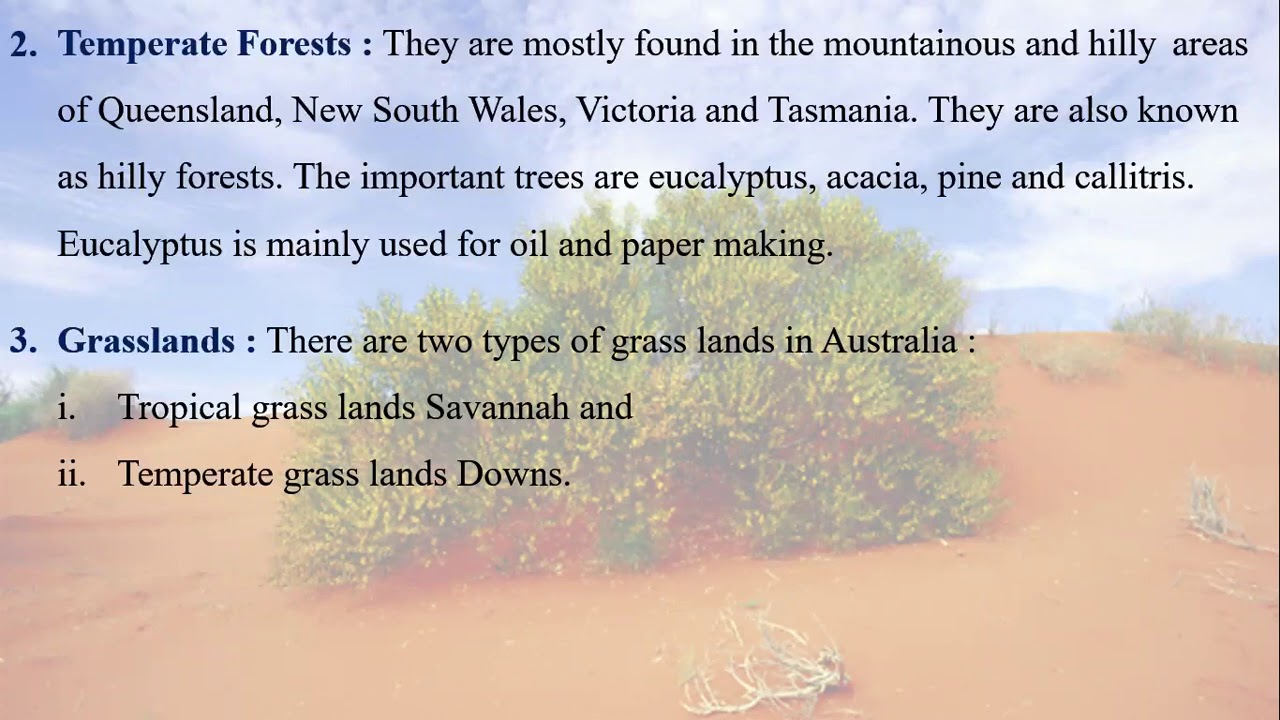 Chapter 25 - PART 2 - Social Science 7th Standard AUSTRALIA-THE ...