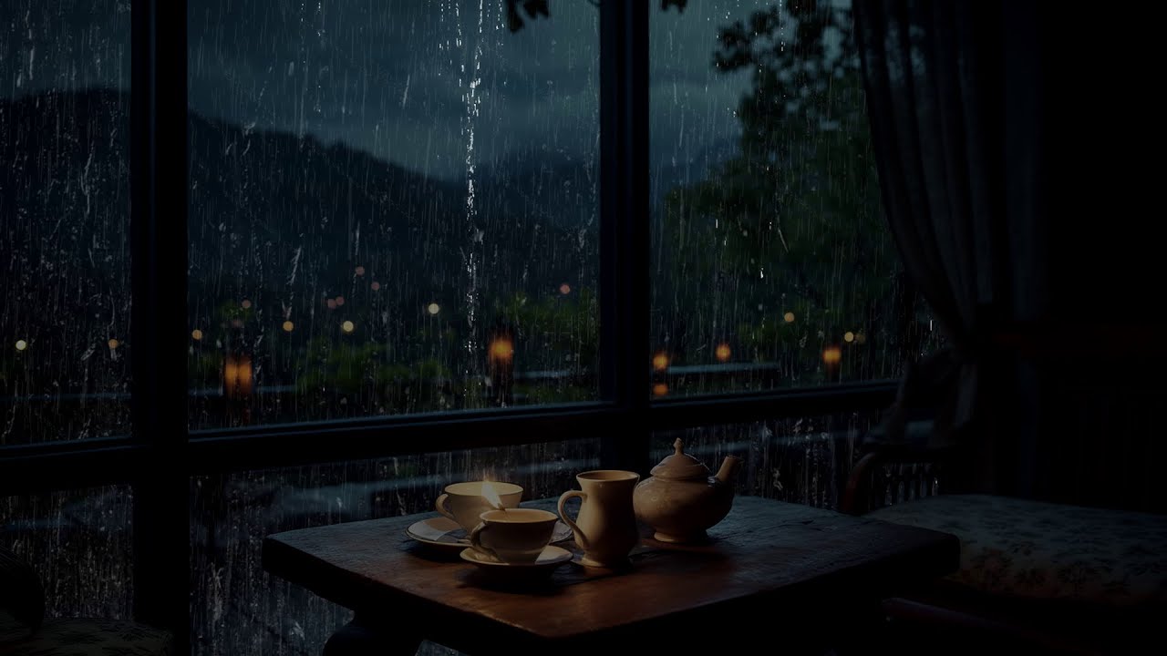 Cozy Rain and Thunder Sounds for Sleeping and Relaxation | Enhancing ...