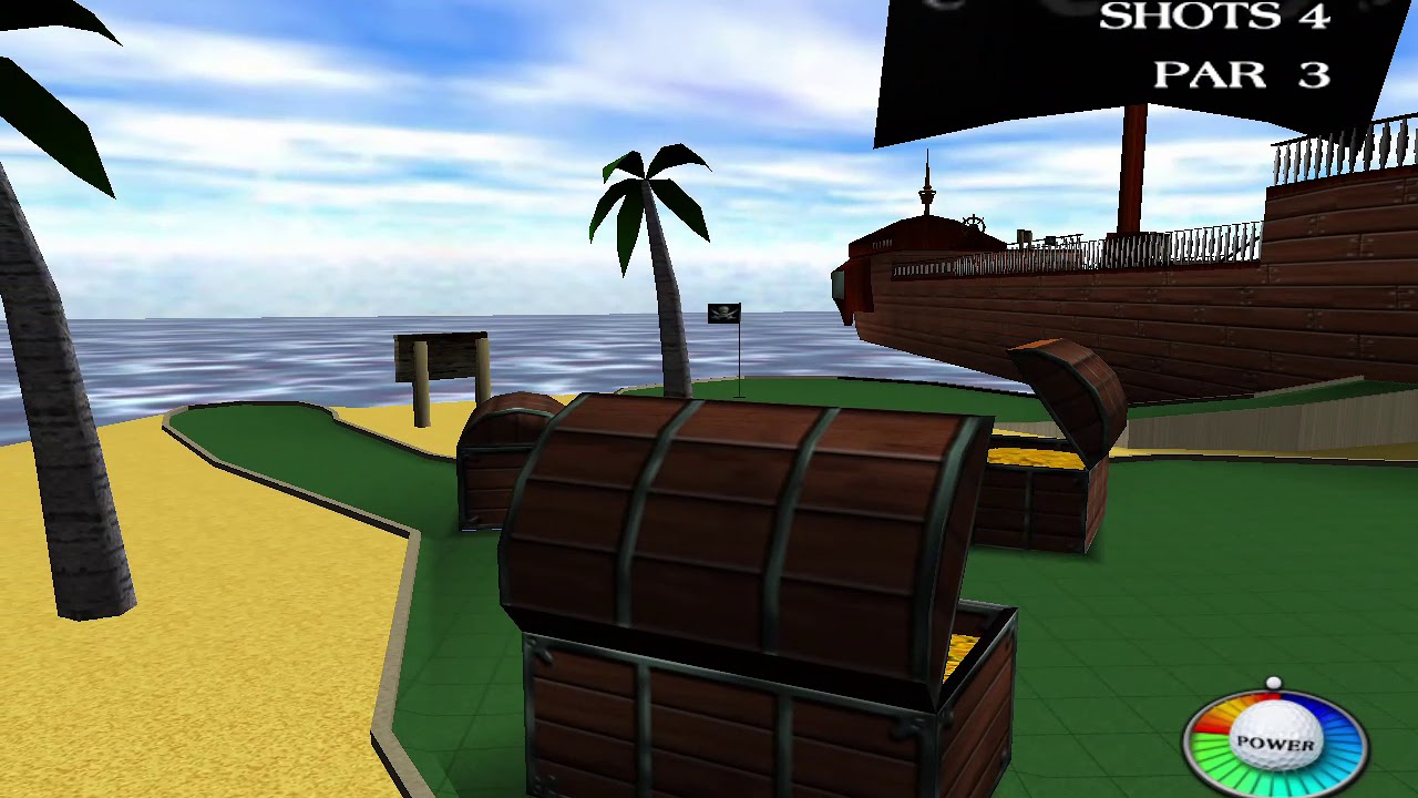 Old mini golf pc game - YouTube