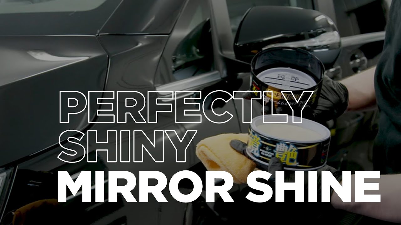 Soft99 - Mirror Shine Wax - YouTube