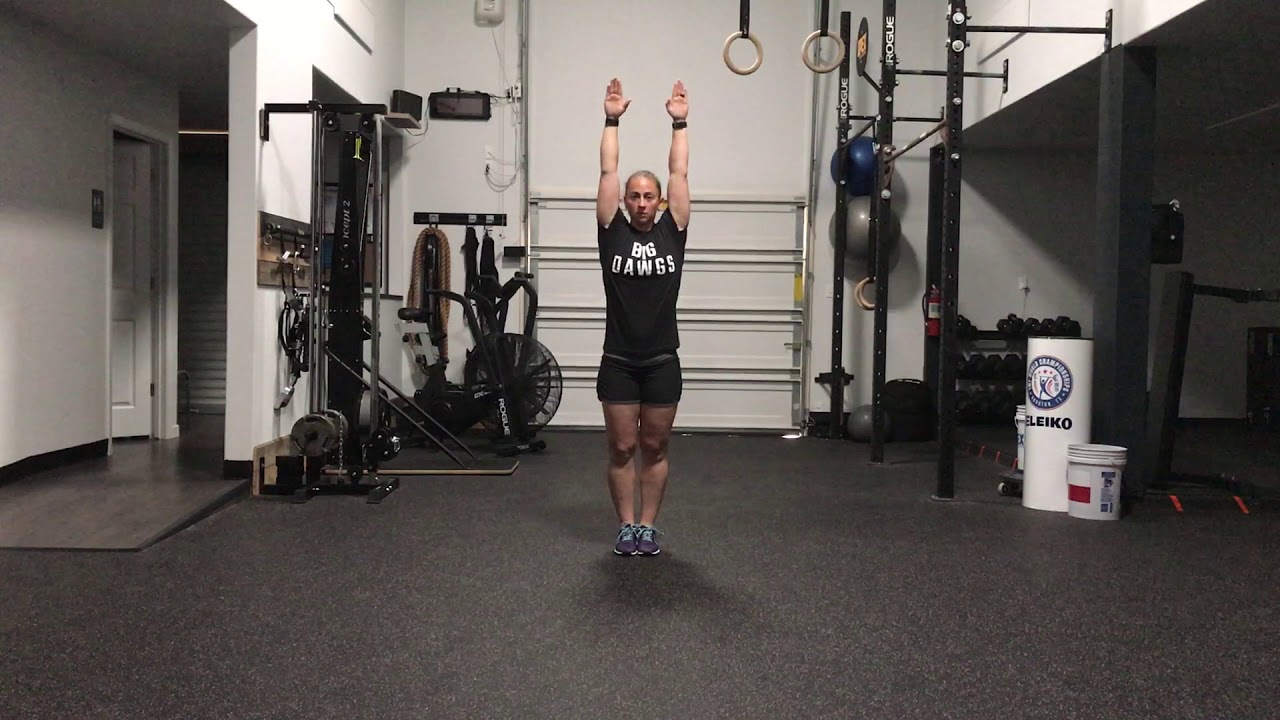 Bilateral Shoulder Flexion, in pronation - YouTube