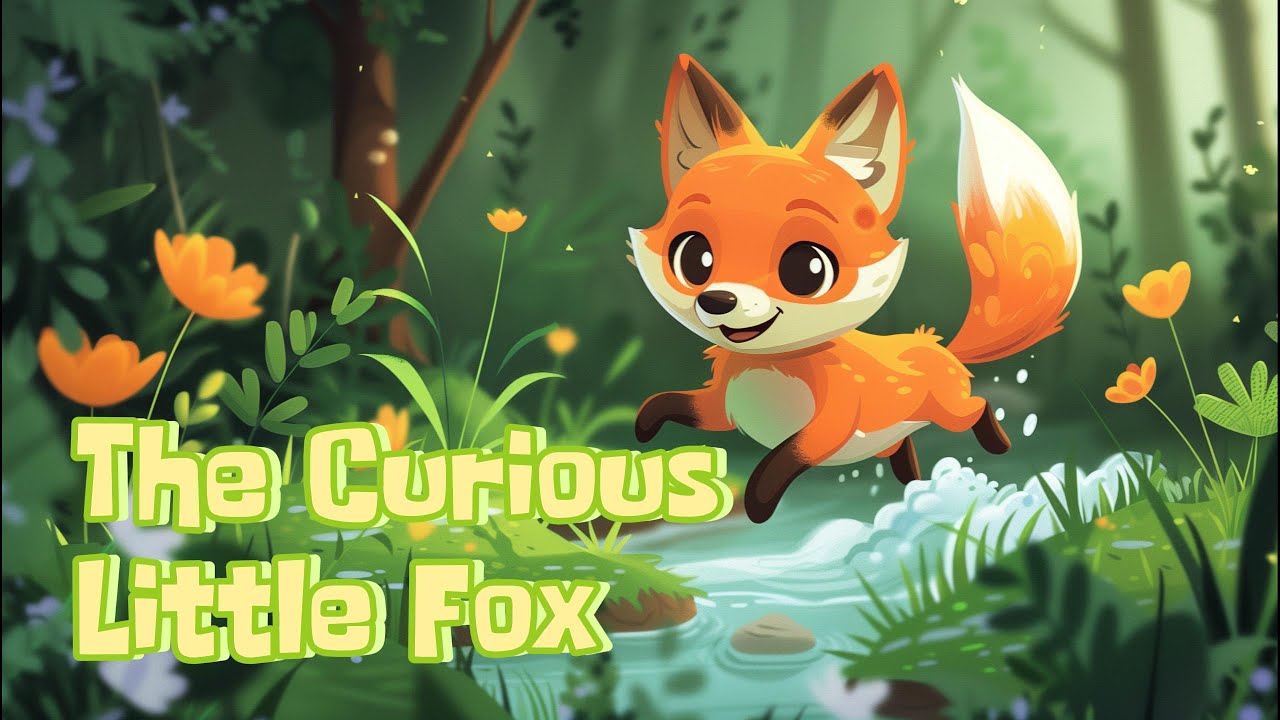 The Curious Little Fox | Cartoons For Kids | Baby story | Story for ...