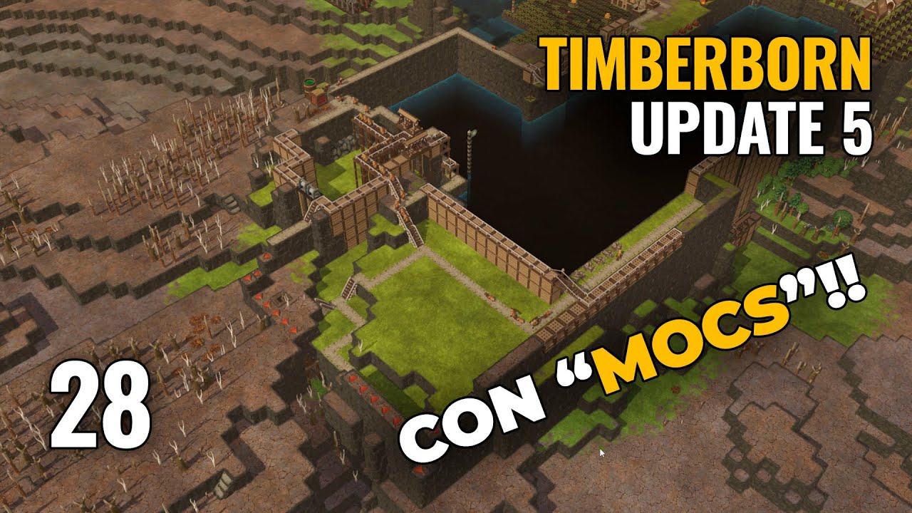 TIMBERBORN: Update 5 | ep 28 | CON MODS - Gameplay español - YouTube