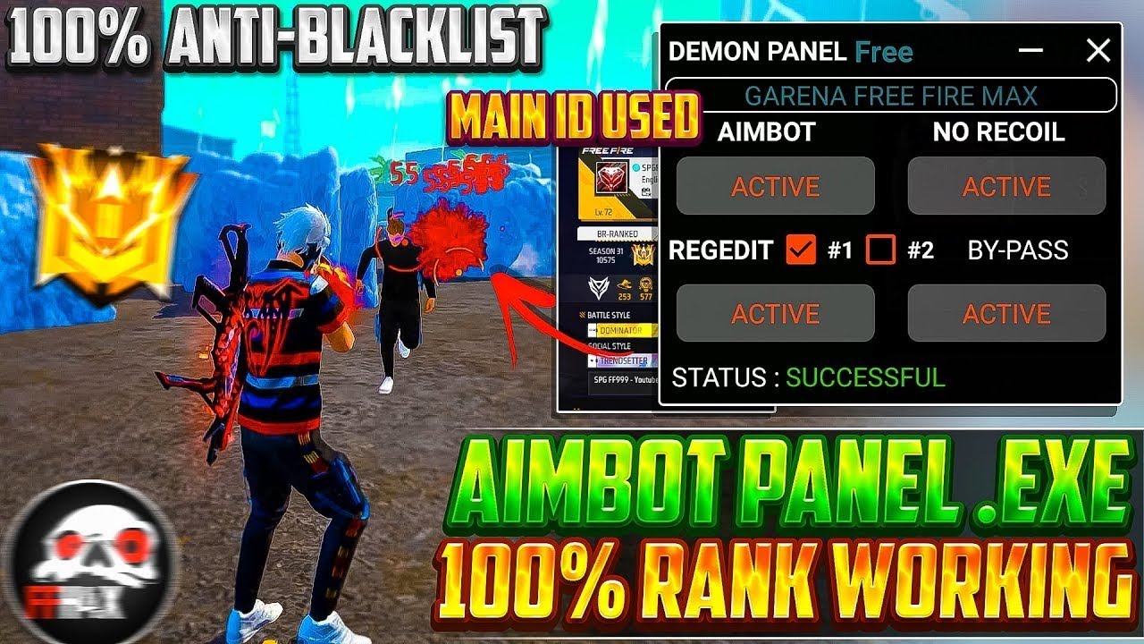 OB37 100% RANK WORKING VIP MOBILE PANEL | PANEL HACK FREE FIRE 100% ...
