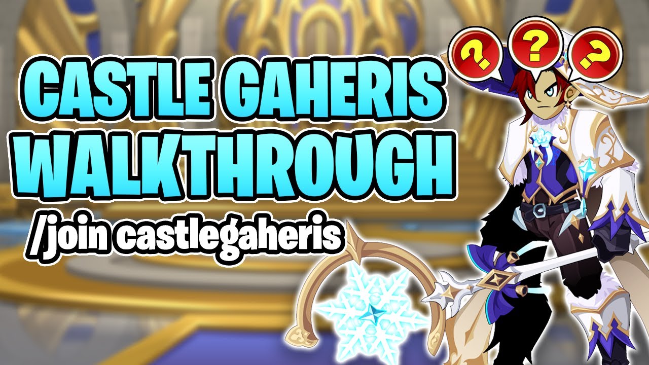 Castle Gaheris Quest Walkthrough /join castlegaheris - AQW - YouTube