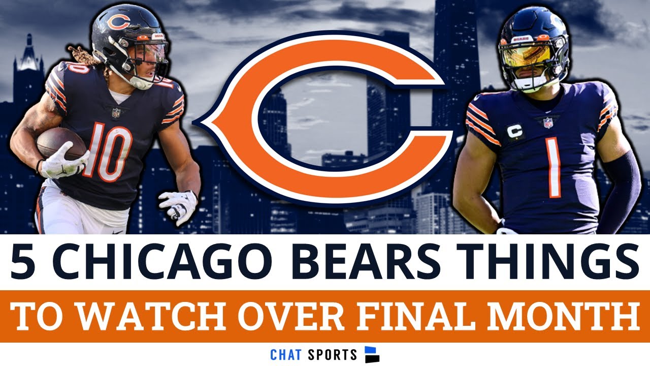 5 Chicago Bears Things To Watch In Final 4 Games Ft. Justin Fields ...