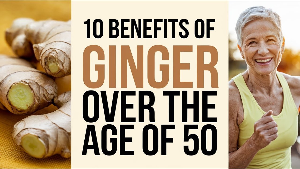 10 Benefits of Ginger over the Age of 50 - YouTube